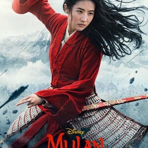 MULAN MOVIE POSTER 2 Sided Original Final Rolled 27x40 Yifei Liu - Etsy