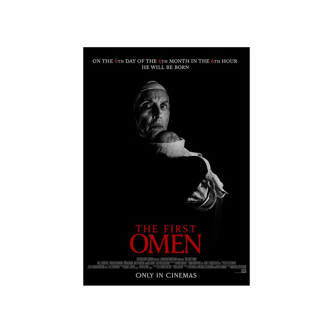 THE FIRST OMEN Movie Poster 2 Sided Original Intl Final 27x40 Horror - Etsy