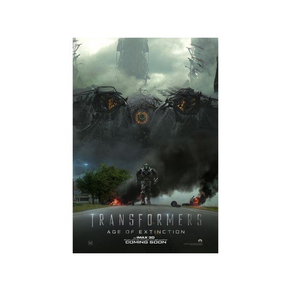 Transformer 4 Age Of Extinction Poster