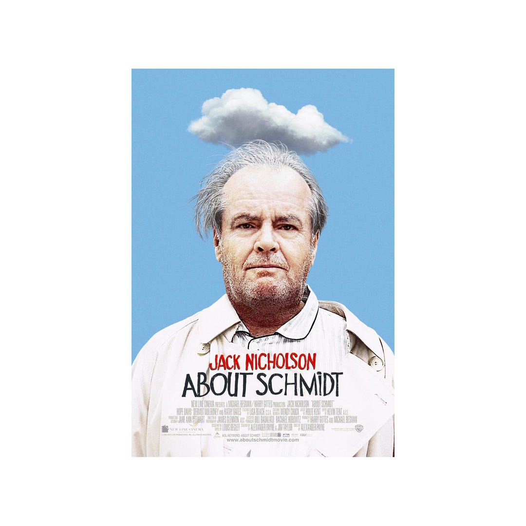 ABOUT SCHMIDT Movie Poster 1 Sided ORIGINAL Advance 27x40 Jack ...