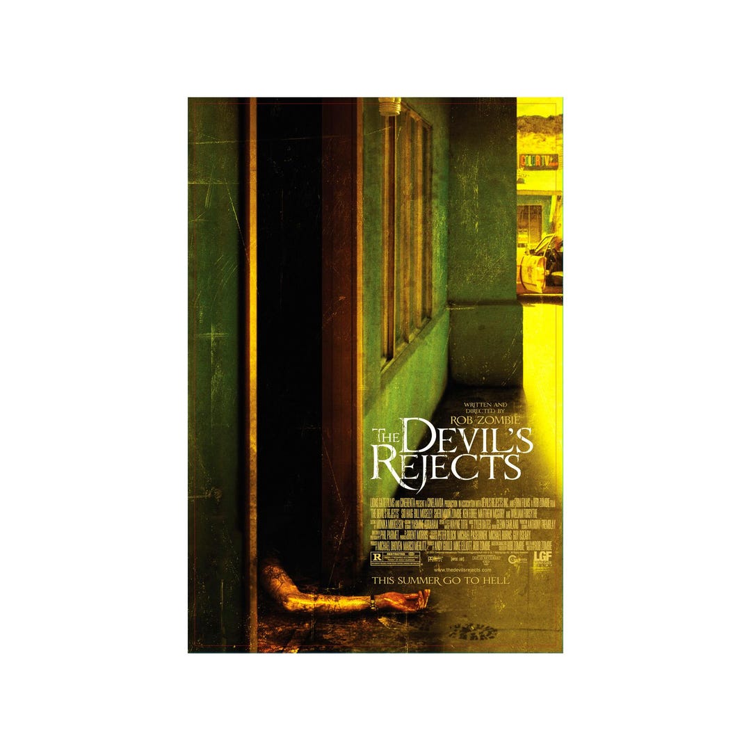 THE DEVIL'S REJECTS Movie Poster 1 Sided Original 27x40 Sid Haig Rob Zombie - Etsy