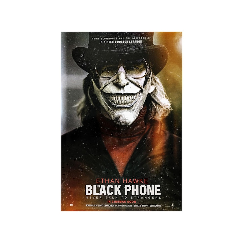 THE BLACK PHONE Movie Poster 2 Sided Original Intl 27x40 Ethan Hawke - Etsy