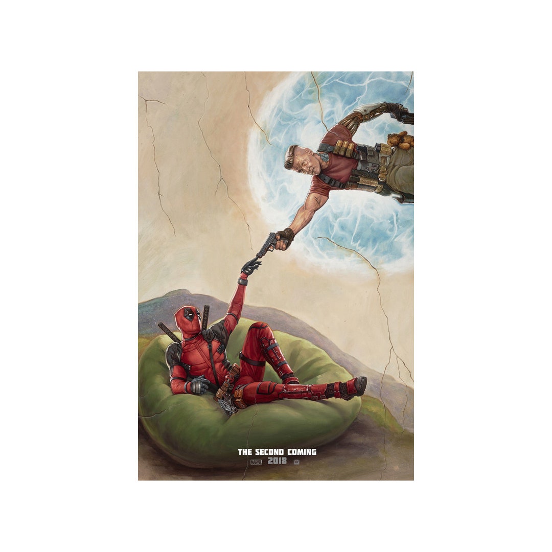 DEADPOOL 2 Movie Poster 2 Sided ORIGINAL Advance Version C 27x40 Ryan ...