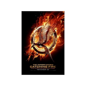 Hunger Games Catching Fire MOVIE POSTER 2 Sided ORIGINAL Advance 27x40 ...