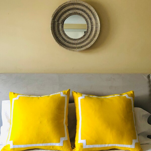 Border Pillows - Etsy