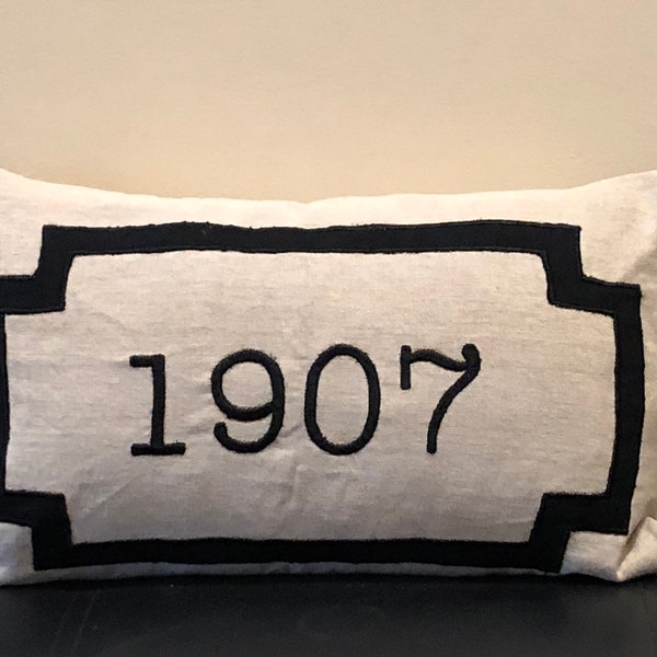 Number Pillow - Etsy