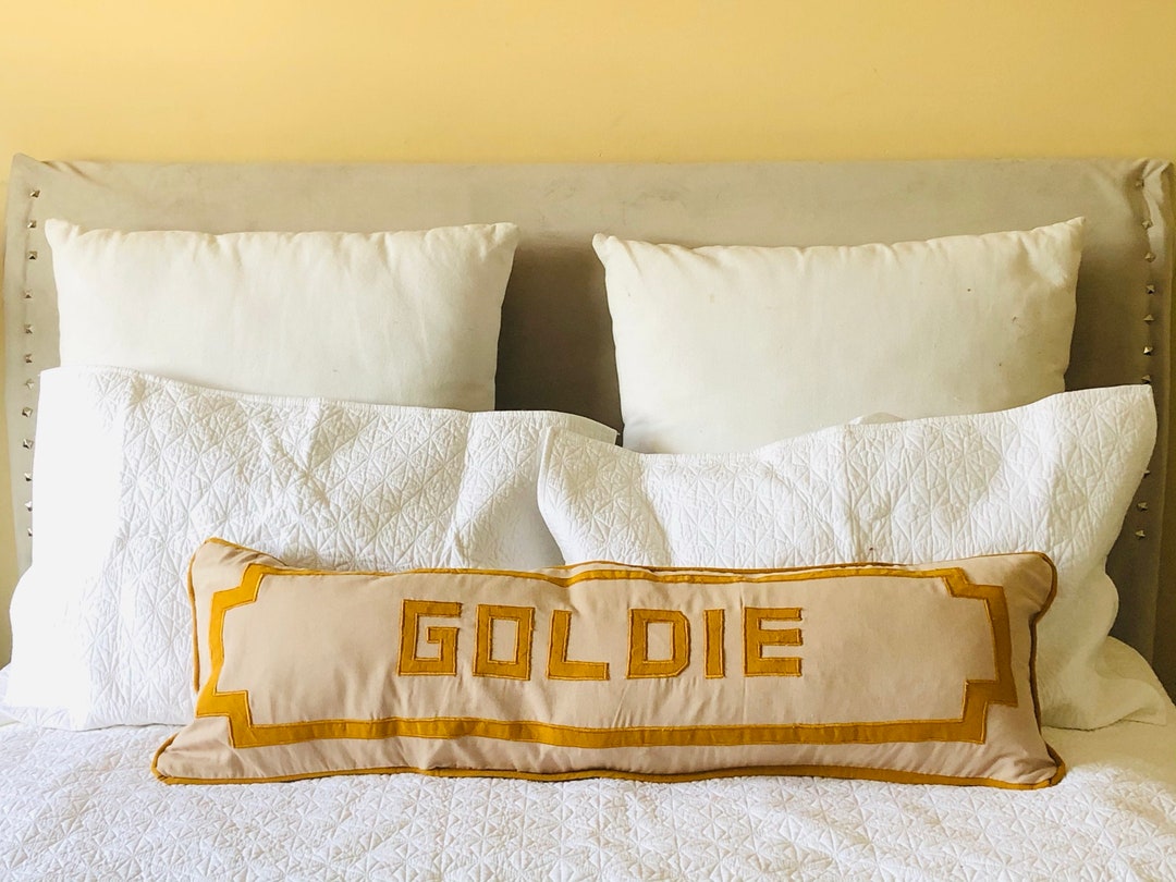 Applique Name Pillow, Monogram Body Name Pillows, Name Body Pillow ...