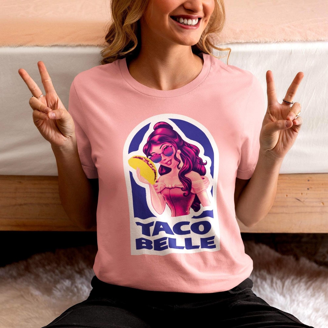 Taco Belle Shirt - Funny Disney Princess Mashup Tee - Etsy
