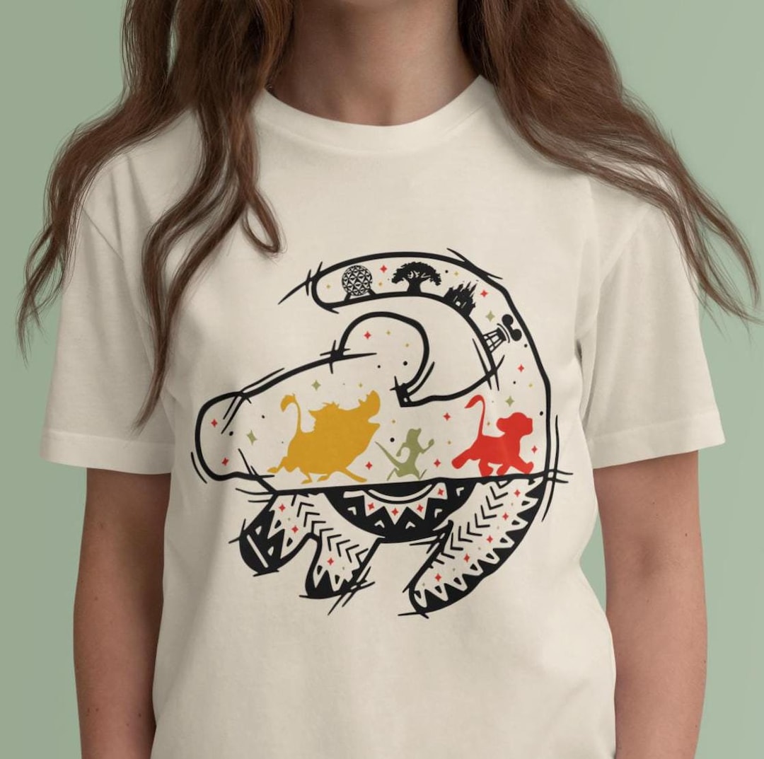 Youth Lion King Simba Symbol Shirt - Disney Animal Kingdom Timon ...