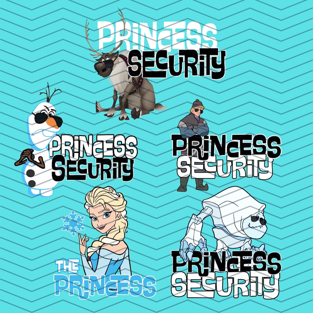 Frozen Princess Security Digital Download | Complete Set | Elsa, Olaf ...