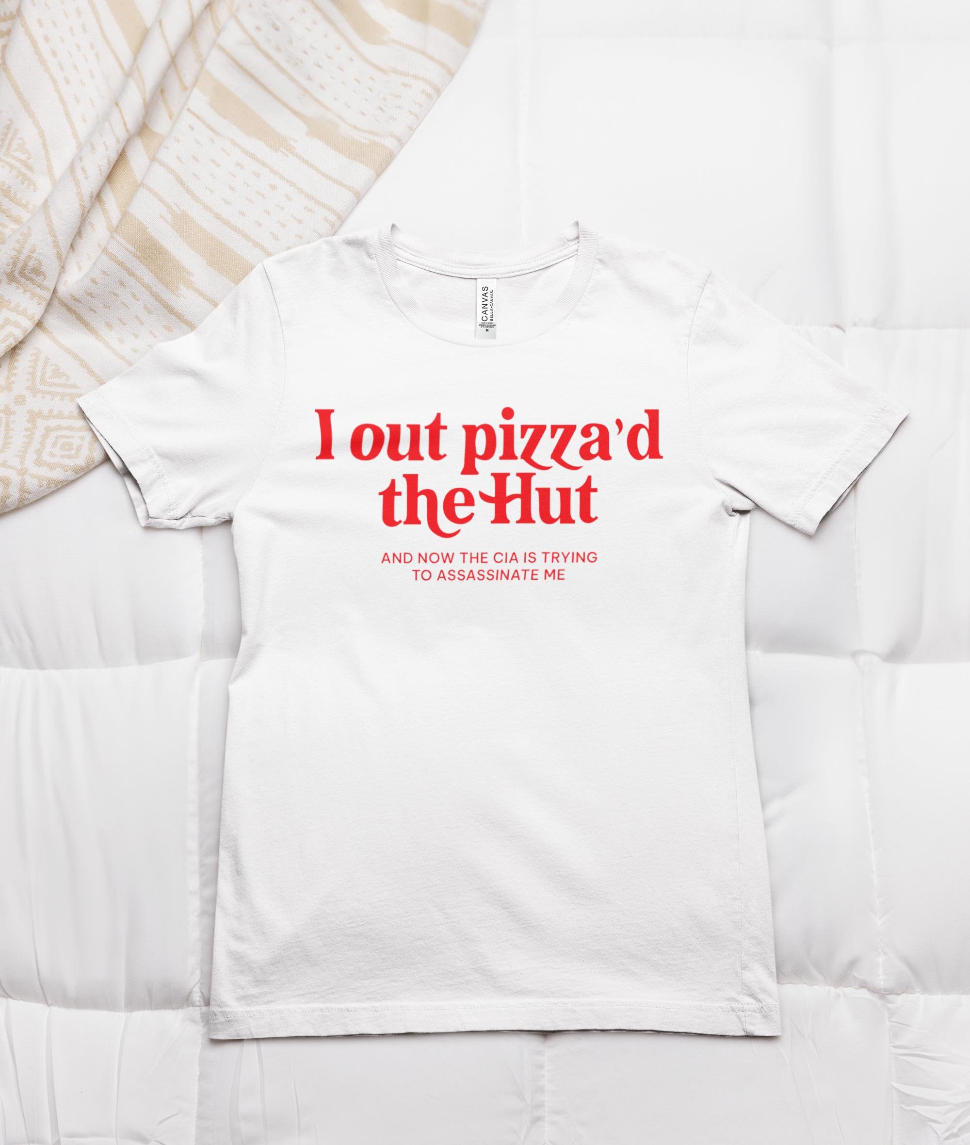 I Out Pizza'd the Hut T-shirt: Funny Meme Bella Canvas Tee - Etsy