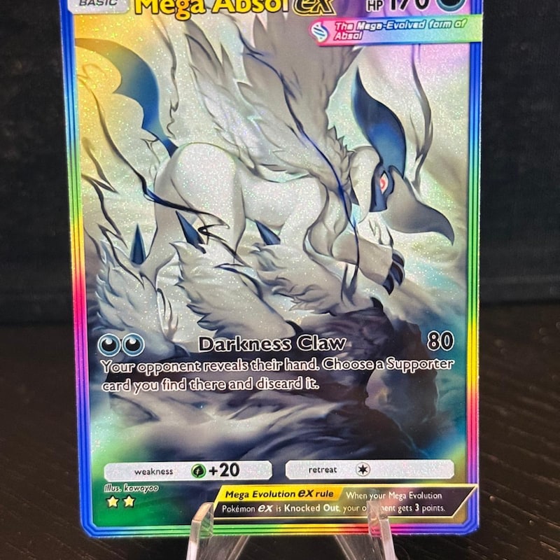 Mega Absol Evolutions Full Art - Etsy New Zealand