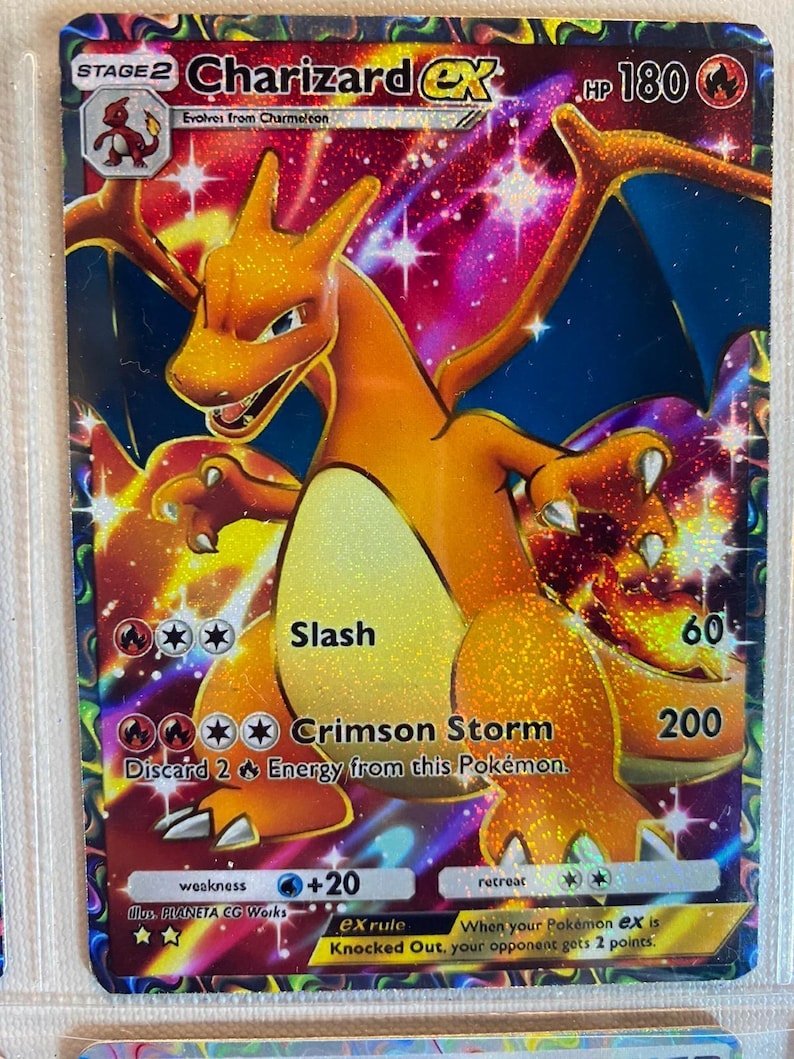 Charizard Card Fan Art - Etsy