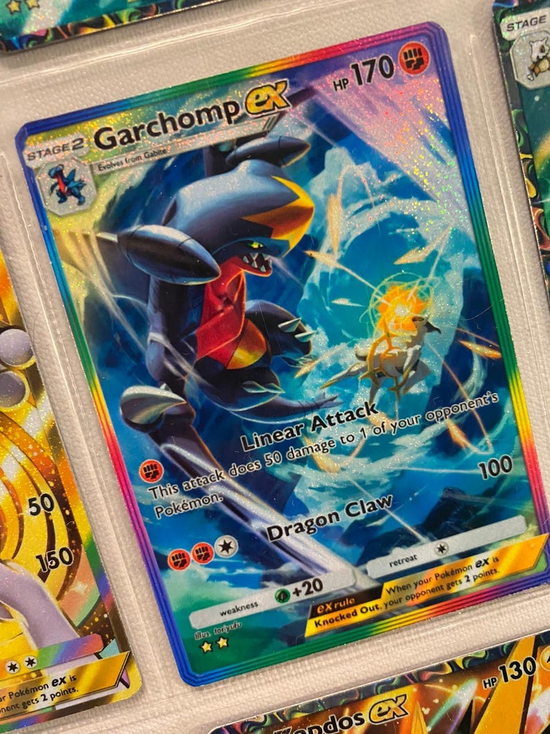 Garchomp Card Fan Art - Etsy