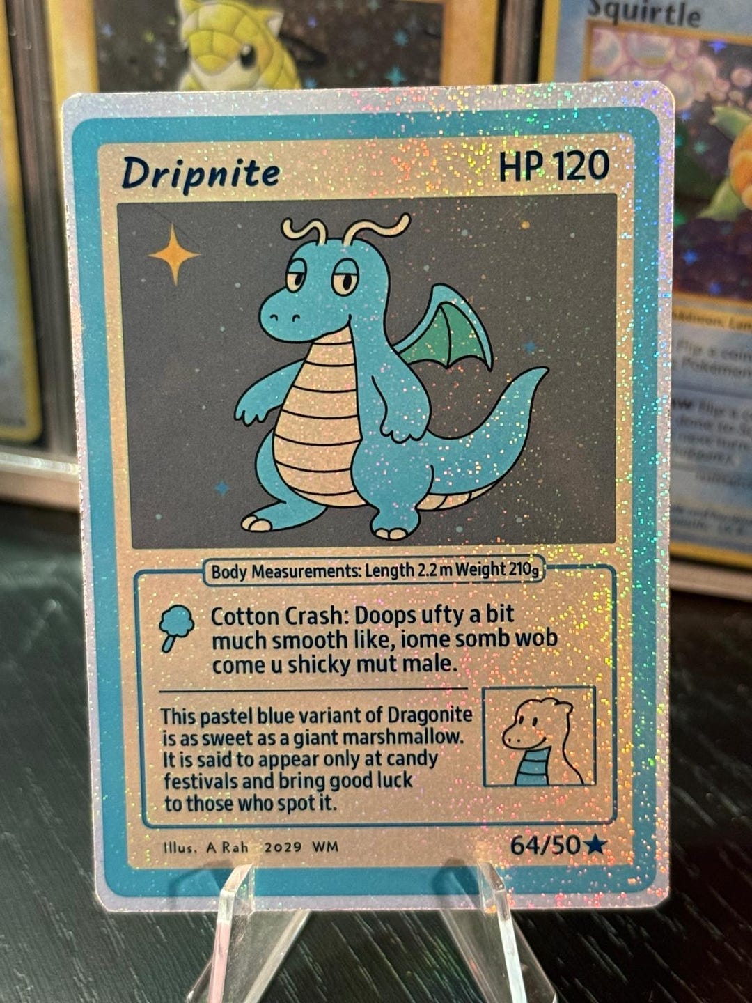 Dragonite Card Fan Art - Etsy