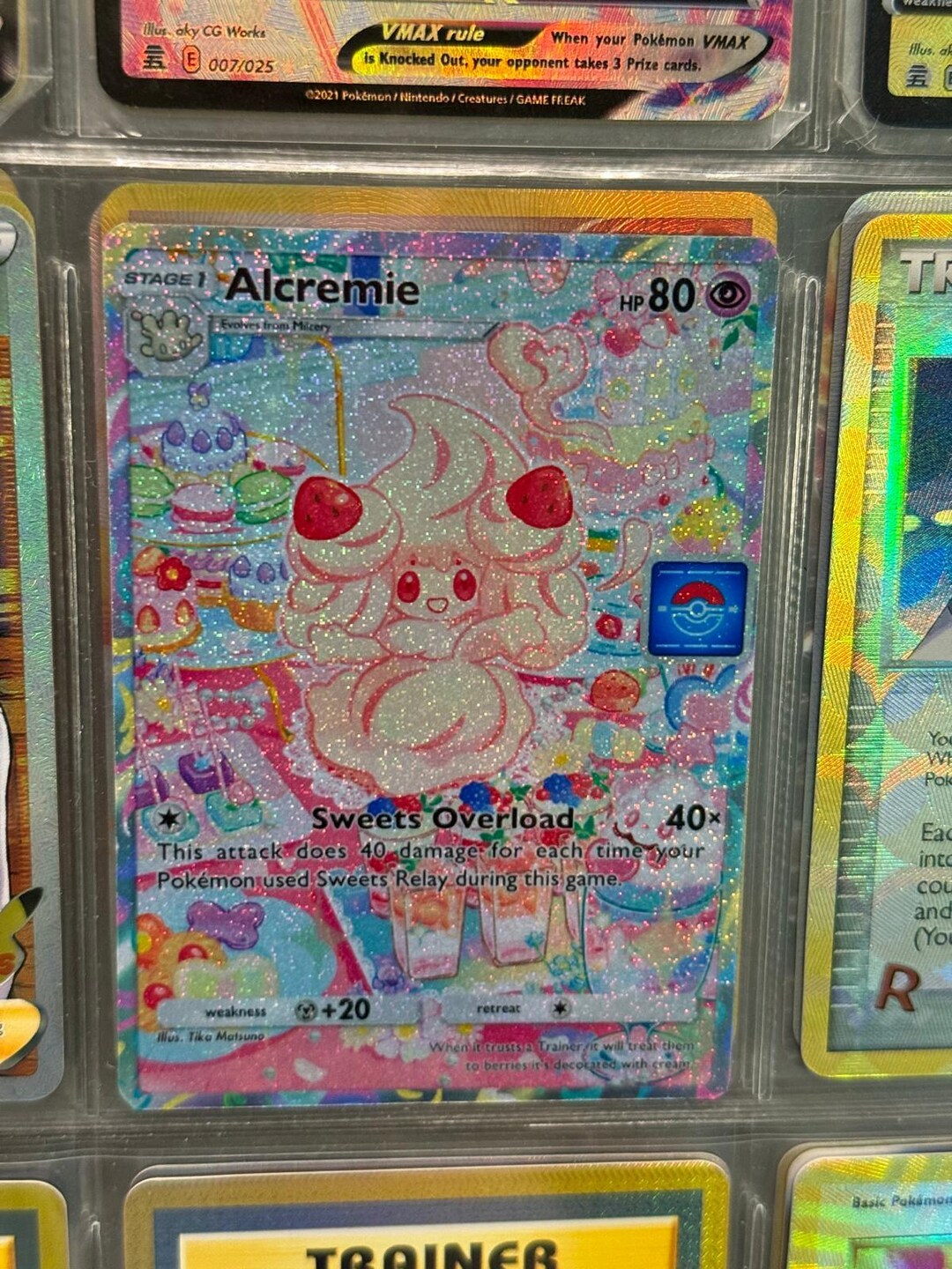 Alcremie Promo A Pocket App Tcg High Quality Proxy Pokemon Card Custom ...