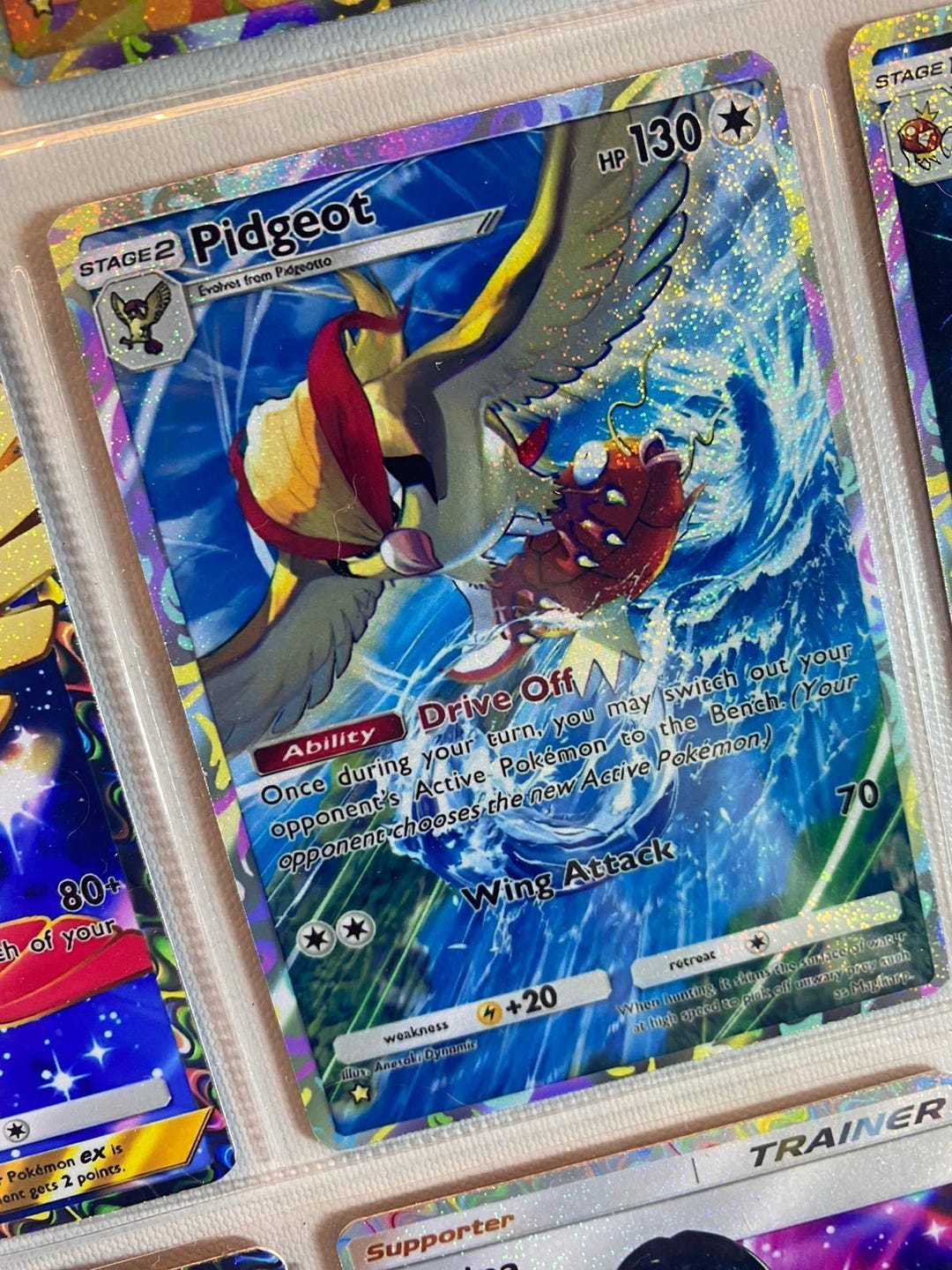 Pidgeot Card Fan Art - Etsy