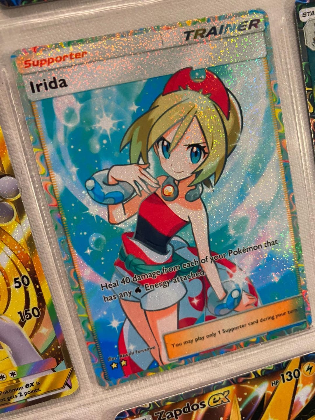 Irida Trainer Card Fan Art - Etsy