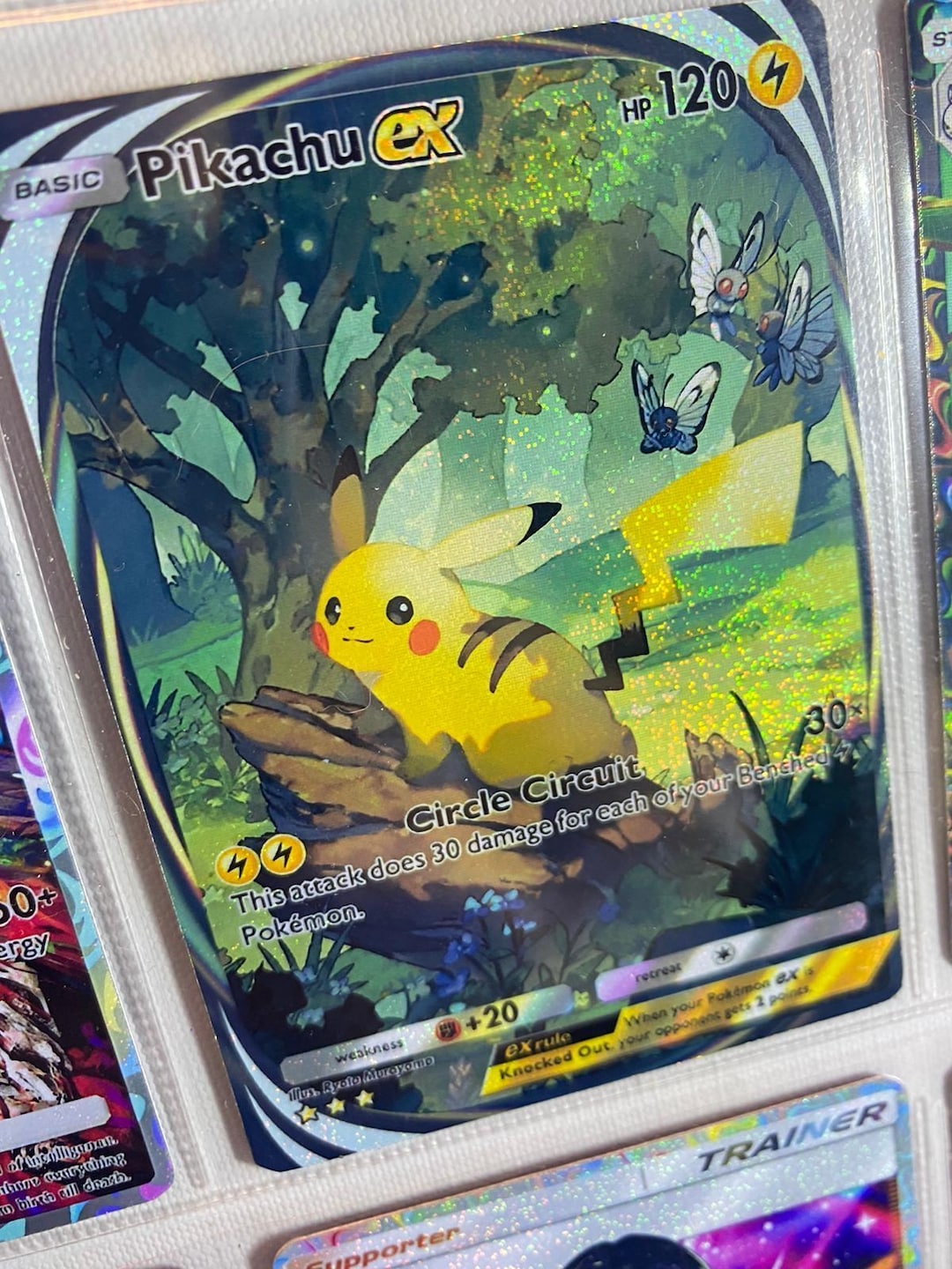 Pikachu Card Fan Art - Etsy Australia