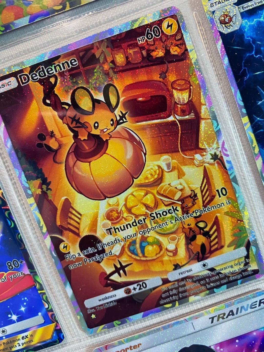 Dedenne Ex Pocket App Tcg High Quality Proxy Pokemon Card Custom ...