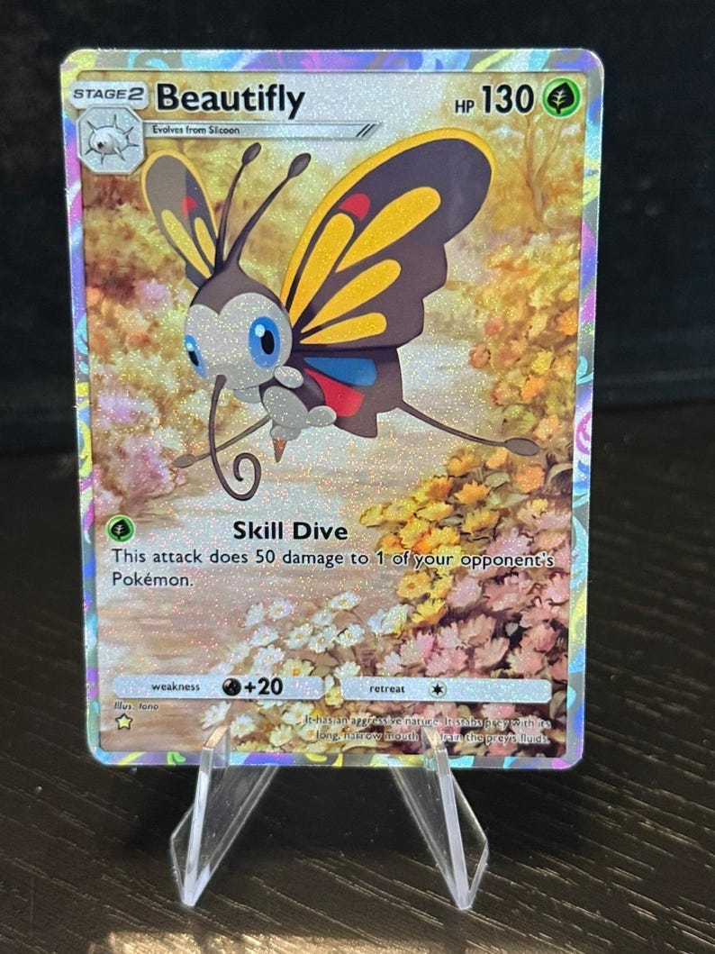 Beautifly Card Fan Art - Etsy