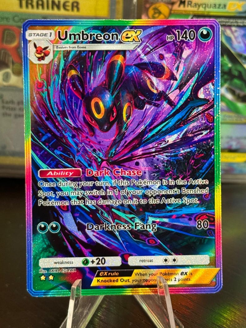 Umbreon Card Fan Art - Etsy