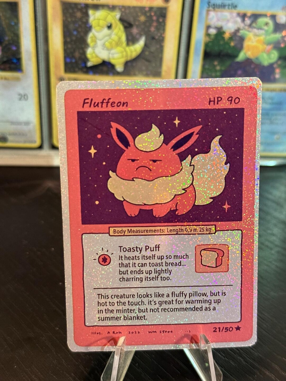 Flareon Card Fan Art - Etsy