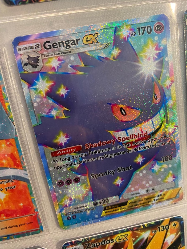 Gengar Card Fan Art - Etsy