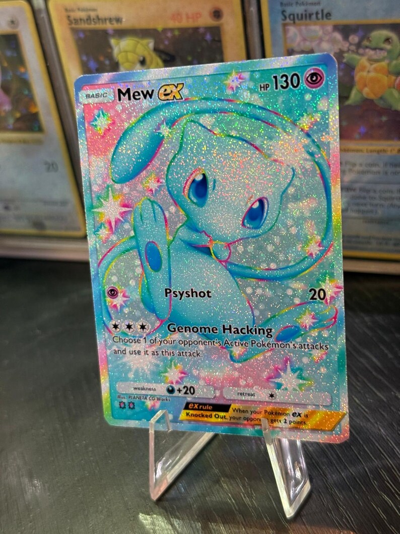 Mew Card Fan Art - Etsy