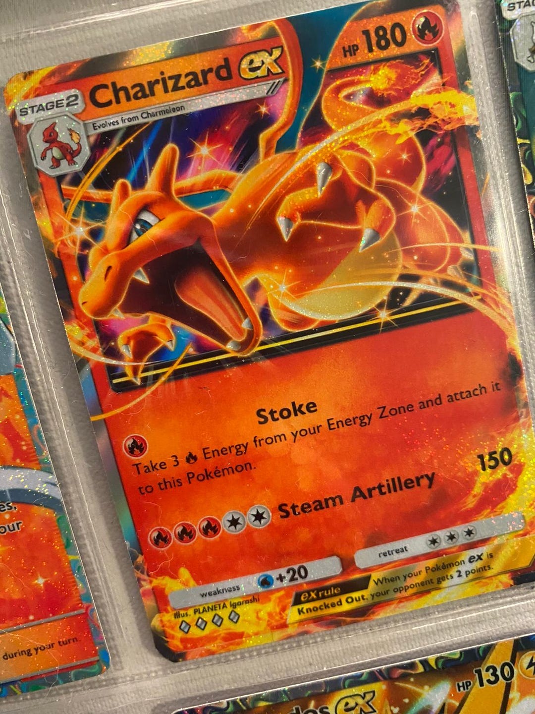 Charizard Ex Pocket App Tcg High Quality Proxy Pokemon Card Custom ...