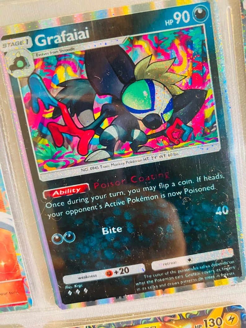 Grafaiai Card Fan Art - Etsy