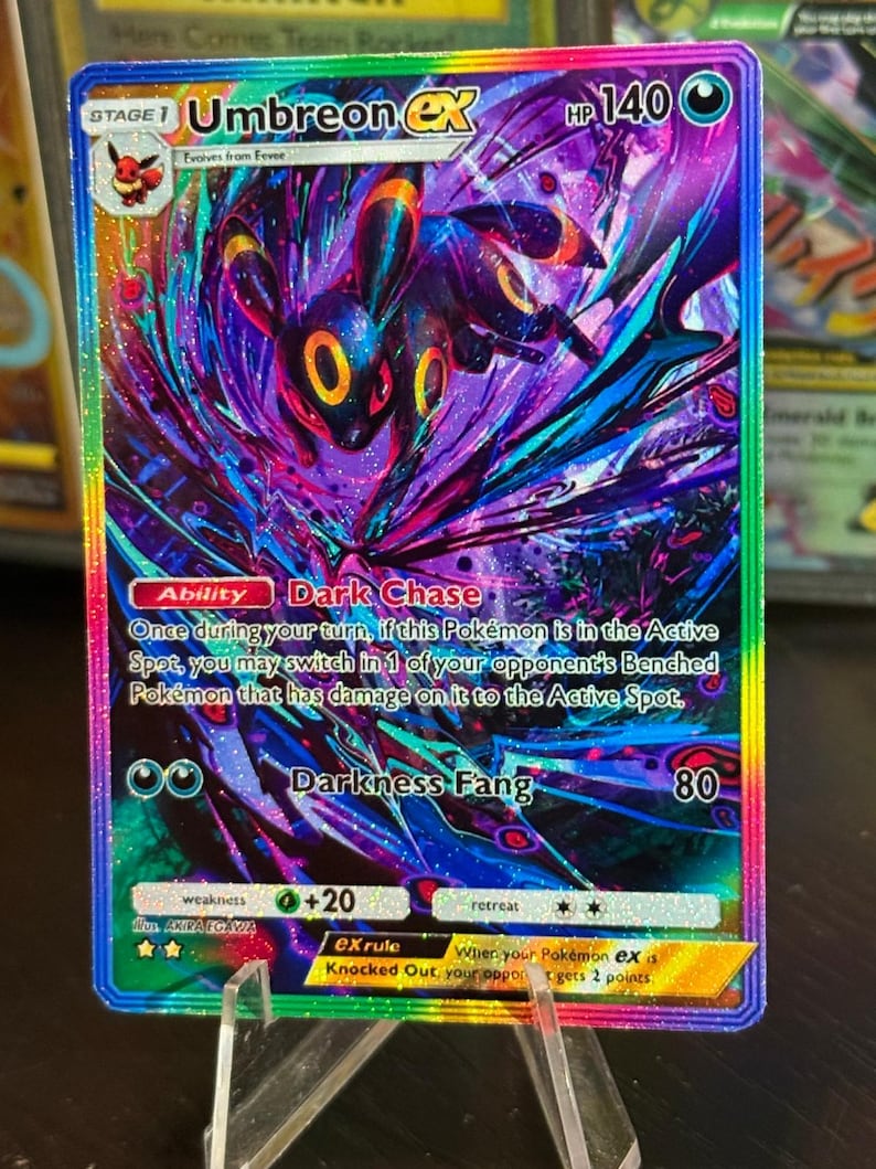 Umbreon Card Fan Art - Etsy