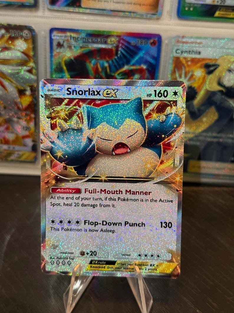 Snorlax Card Fan Art - Etsy