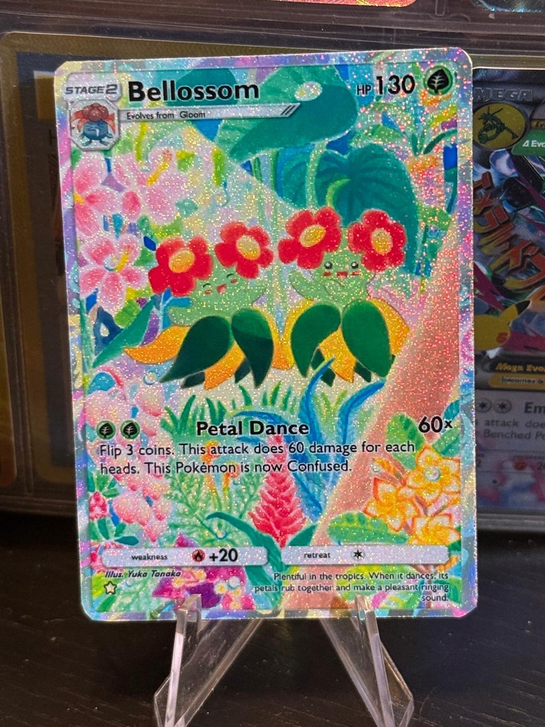 Bellossom Ex Tcg High Quality Pokemon Card Custom Alternative Full Art ...