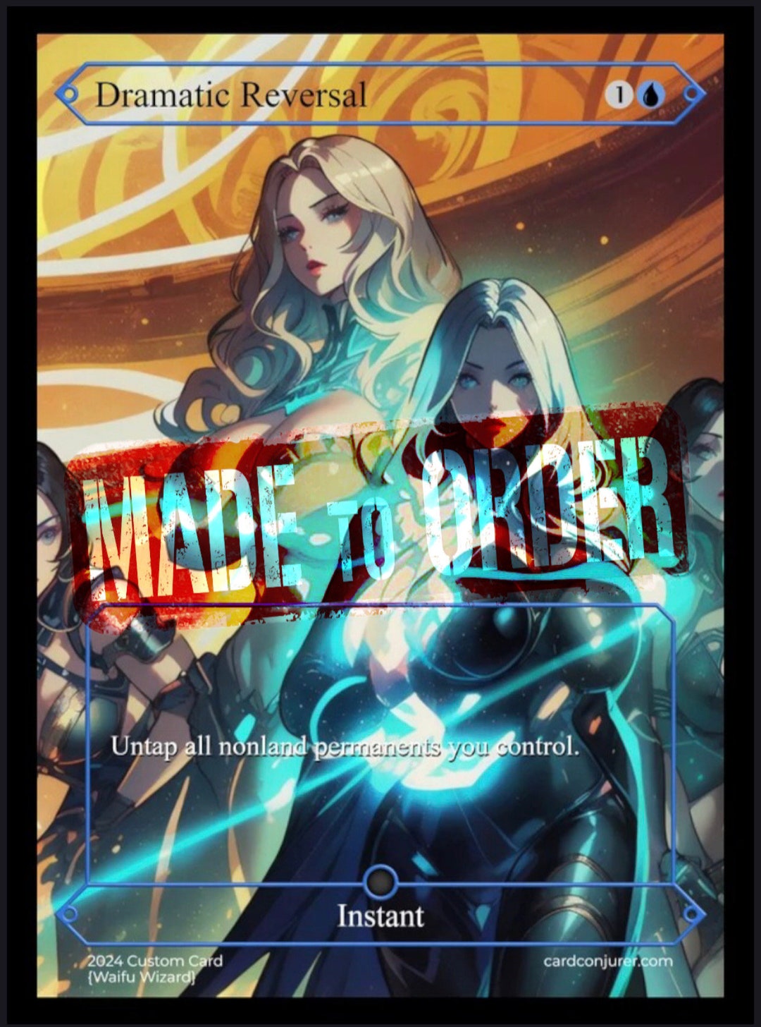 Dramatic Reversal Proxy Card Holographic - Etsy