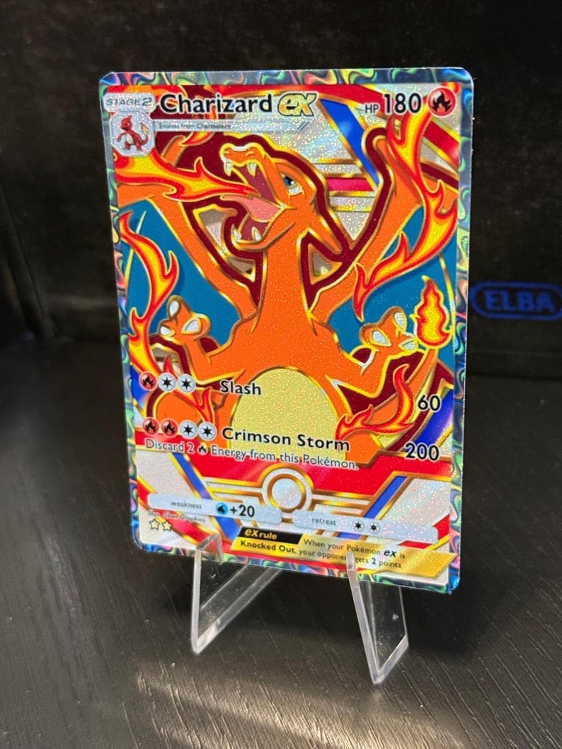 Charizard Card Fan Art - Etsy