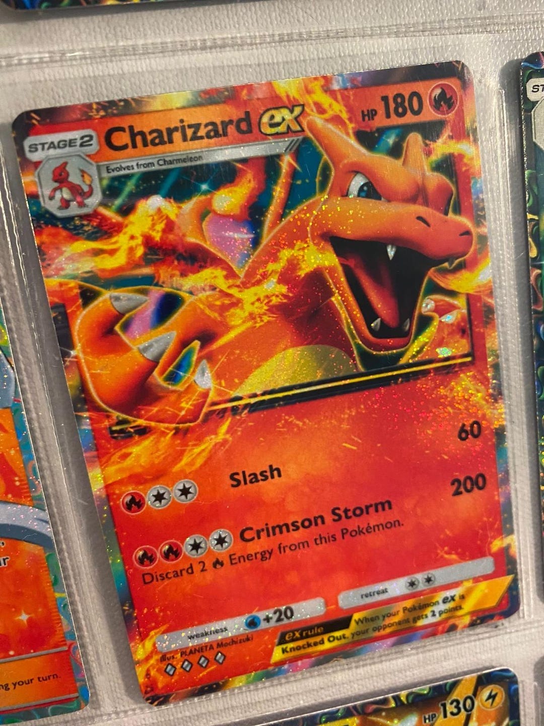 Charizard Ex Promo Pocket App Tcg High Quality Proxy Pokemon Card ...