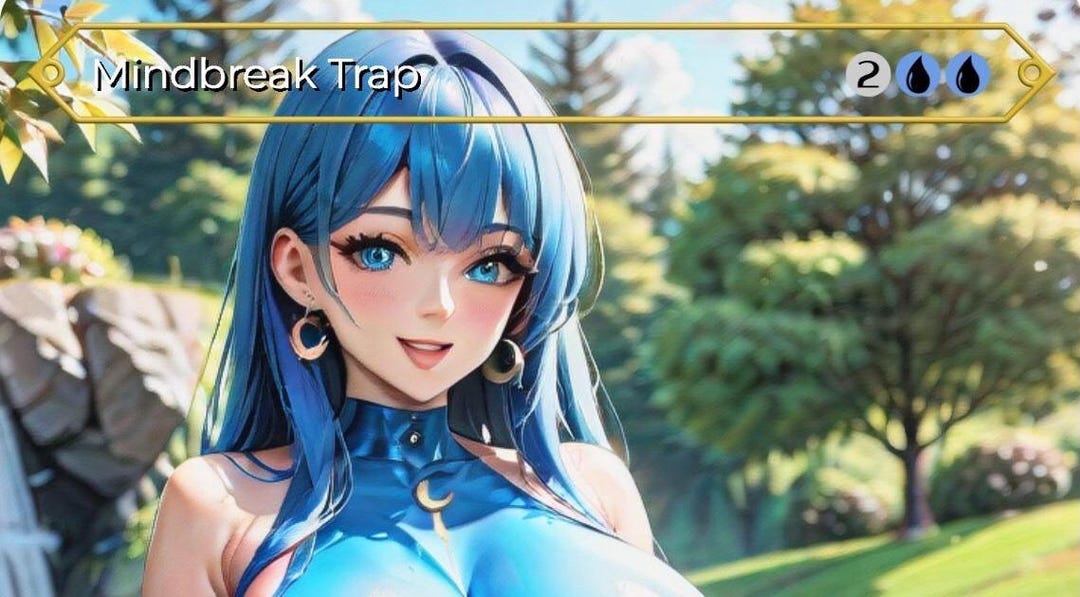 Mindbreak Trap Proxy Card Holographic - Etsy