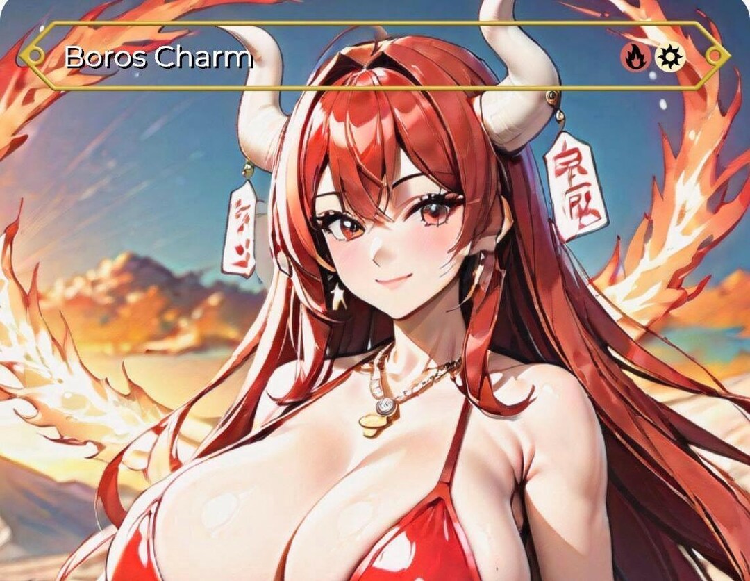 Boros Charm Proxy Card Holographic - Etsy