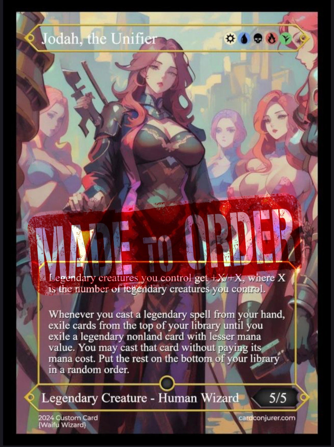 Jodah the Unifier Proxy Card Holographic - Etsy