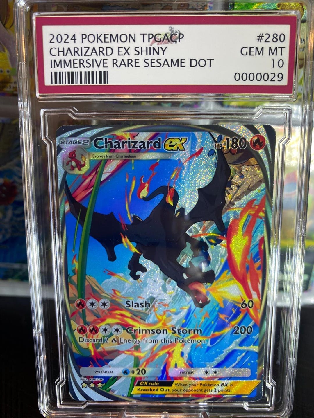 Shining Charizard Ex Pocket App Tcg High Quality Proxy Pokemon Card ...