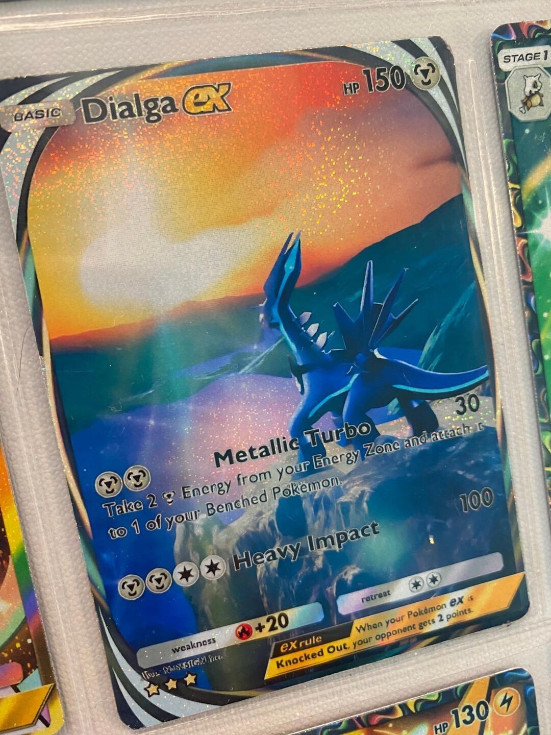 Dialga Card Fan Art - Etsy