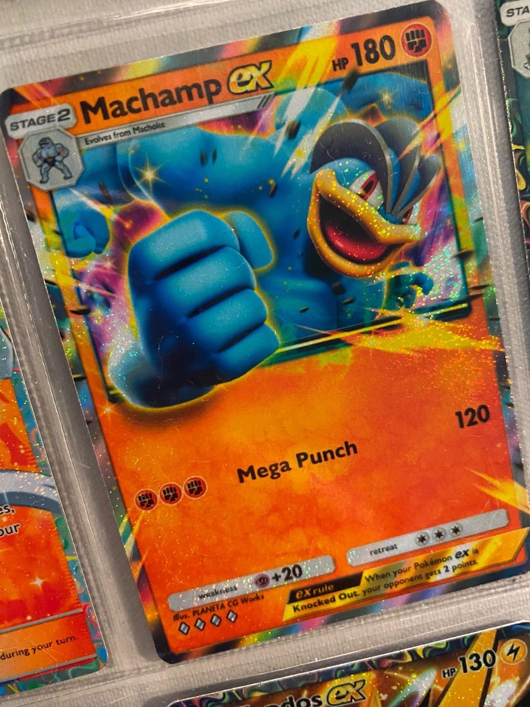 Machamp Card Fan Art - Etsy