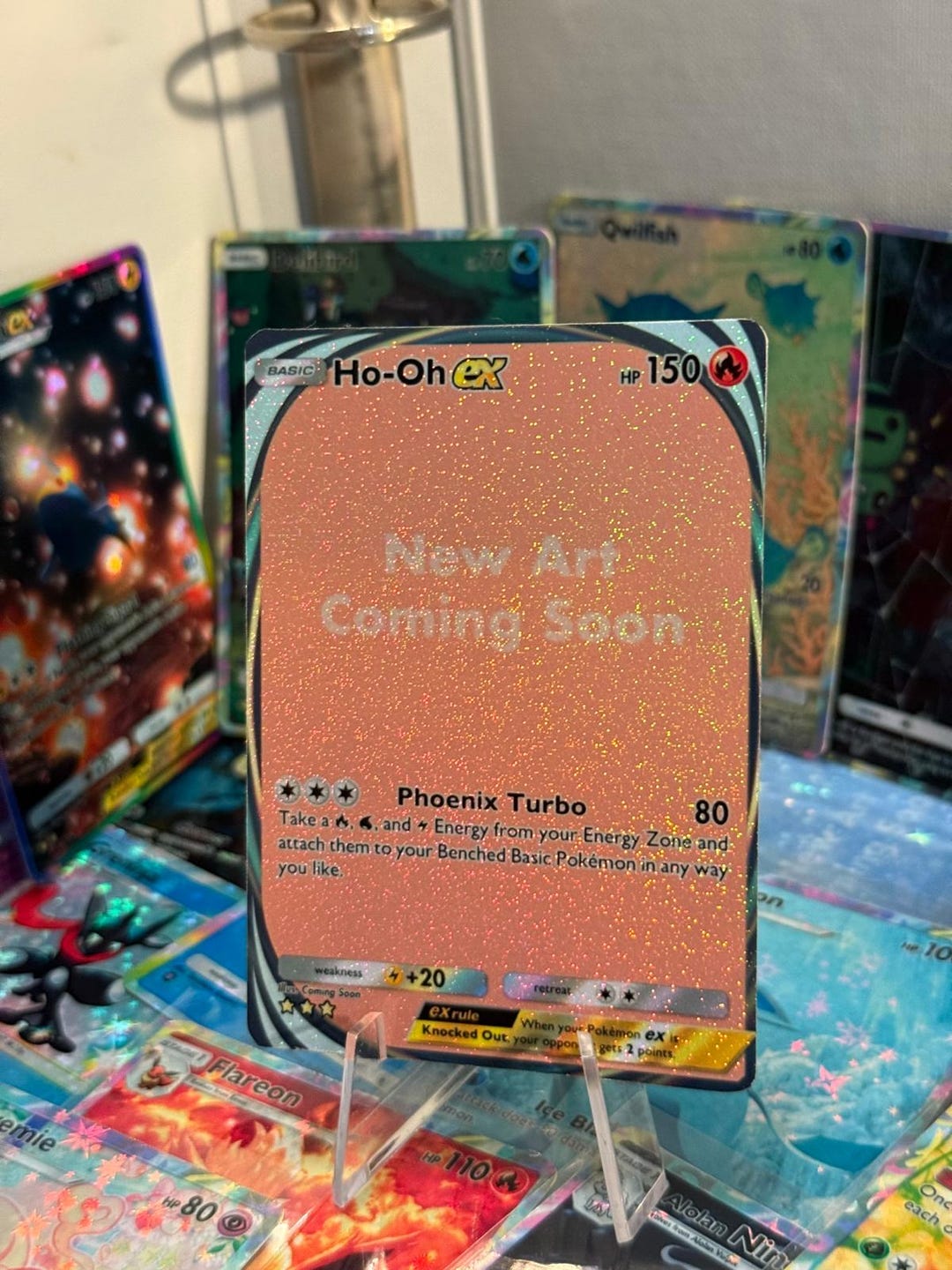 Ho-oh Ho Oh Card Fan Art New Art Coming Soon - Etsy