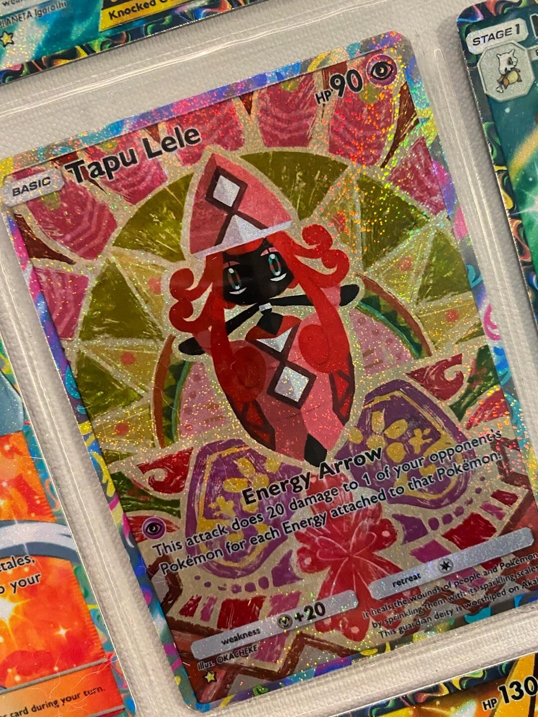 Tapu Lele Ex Pocket App Tcg High Quality Proxy Pokemon Card Custom ...