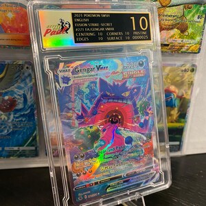Gengar Vmax Fusion Strike 271/264 Secret High Quality Proxy Textured ...