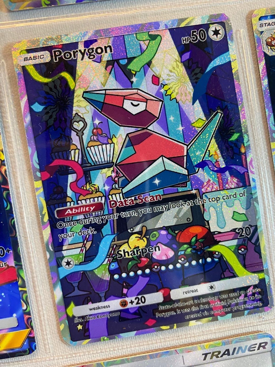 Porygon Ex Pocket App Tcg High Quality Proxy Pokemon Card Custom ...