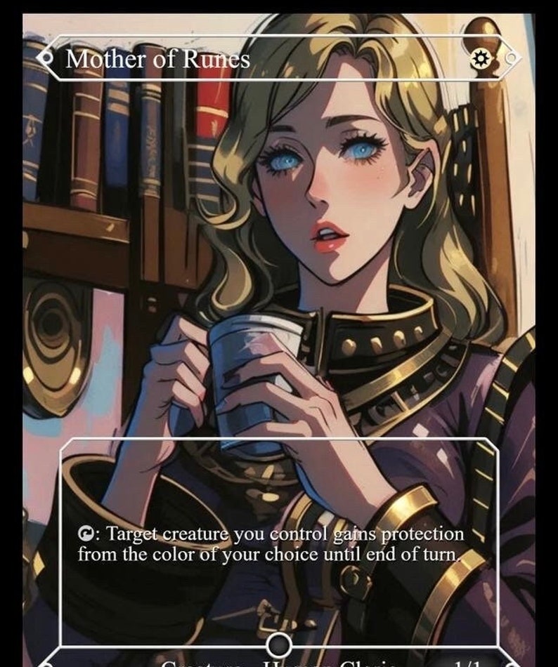 Mother of Runes Mtg Proxy Card Holographic - Etsy