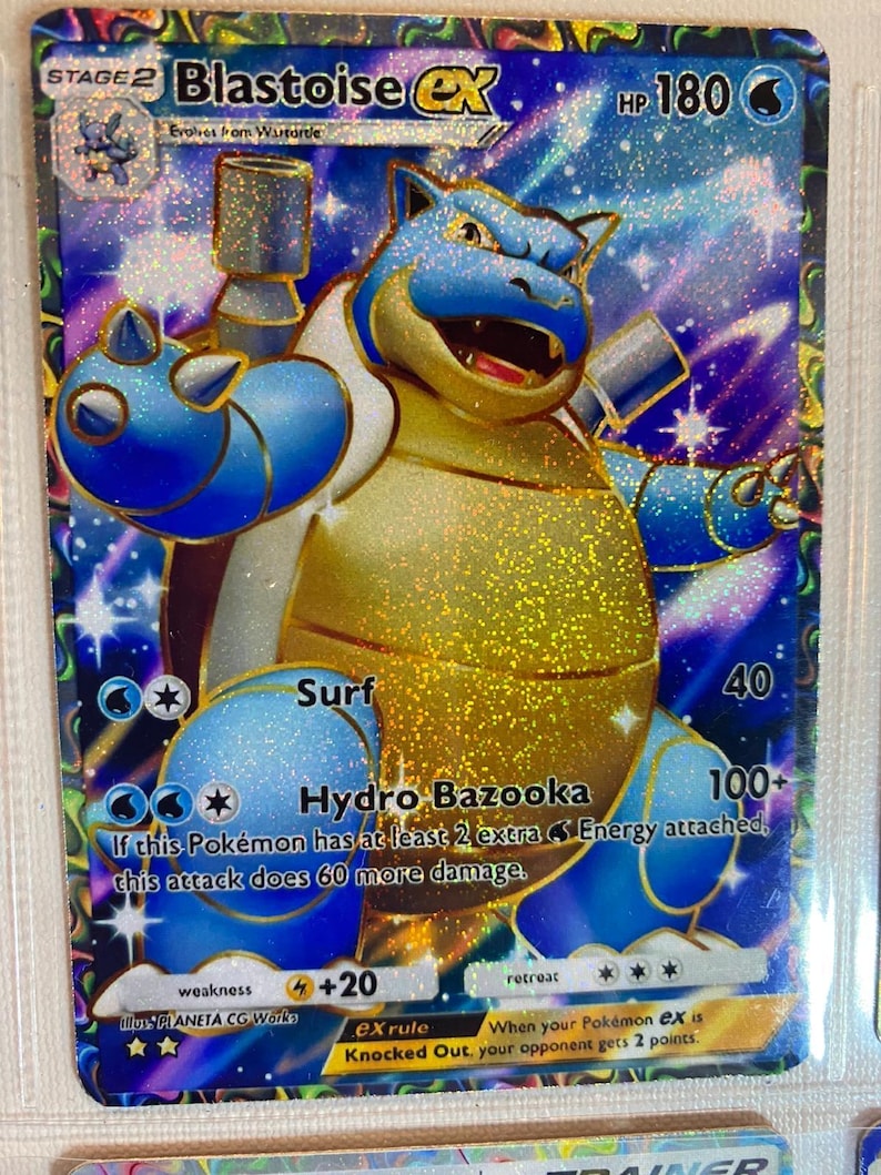 Blastoise Card Fan Art - Etsy