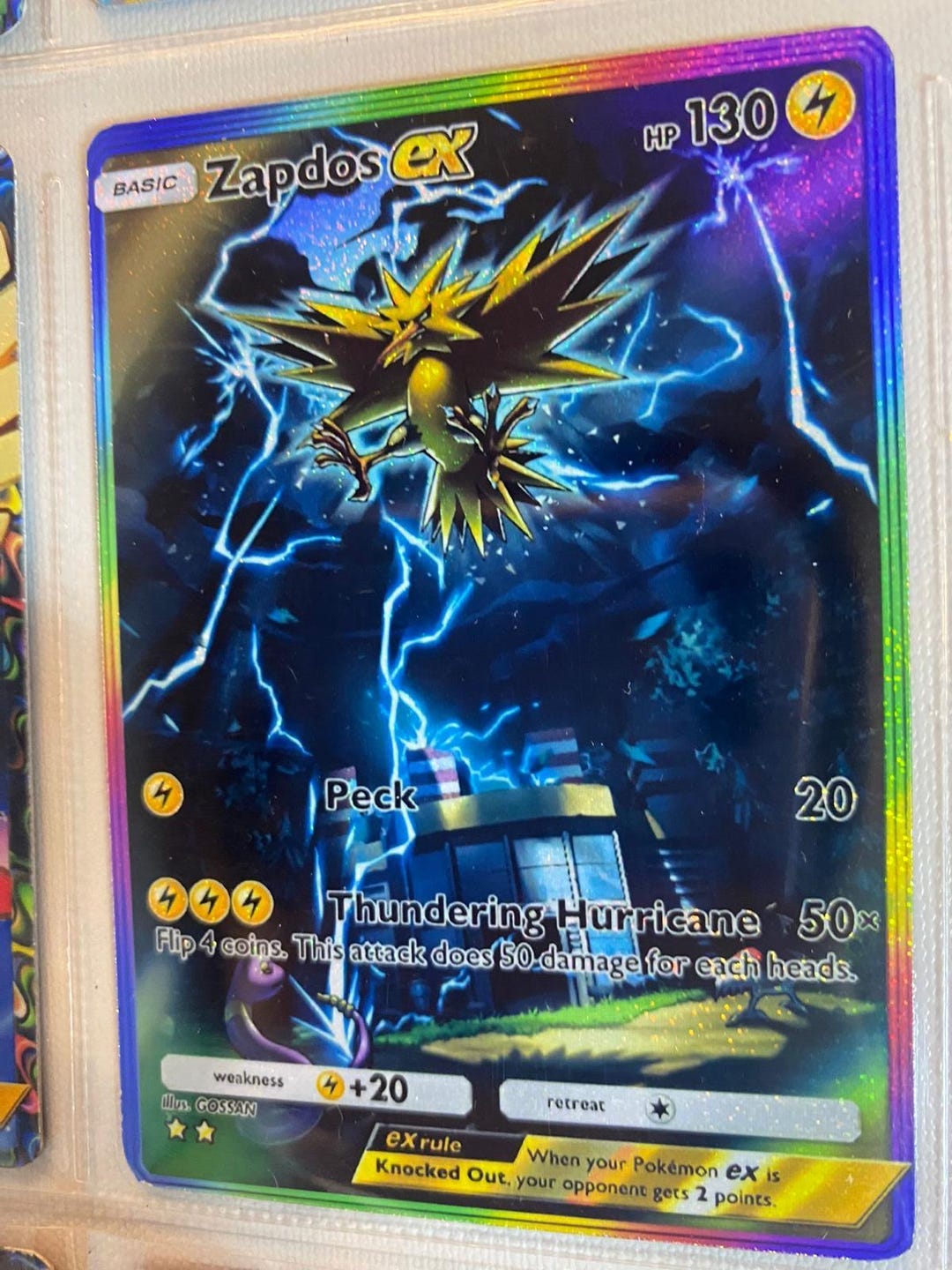 Zapdos Card Fan Art - Etsy